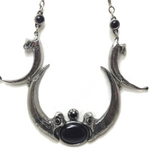 Martha Rotten | Jewelry | Martha Rotten Eagle Claw Moon Necklace | Poshmark